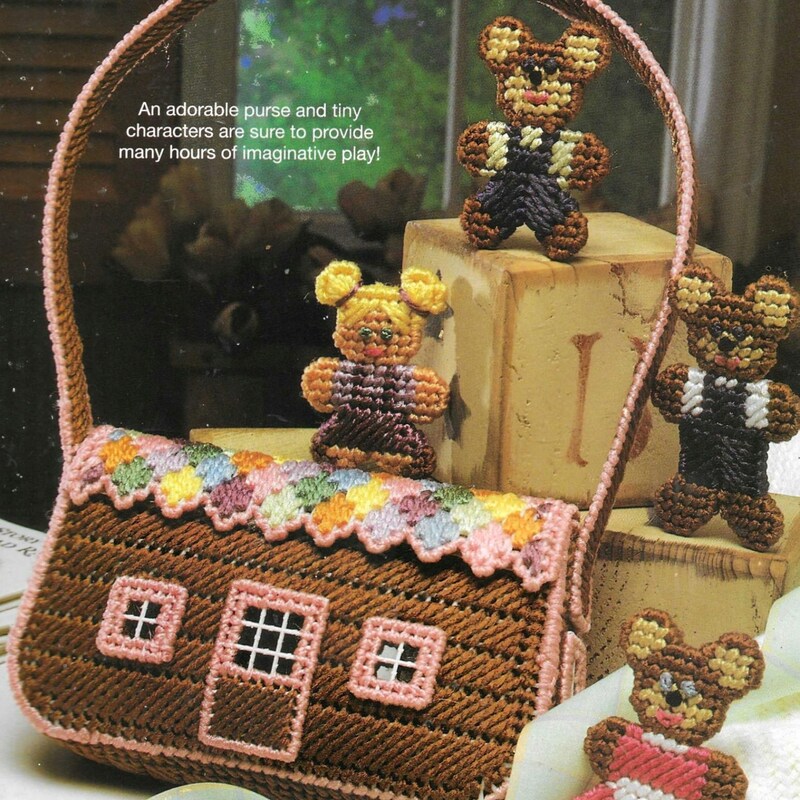 Plastic Canvas Purse Pattern - Etsy