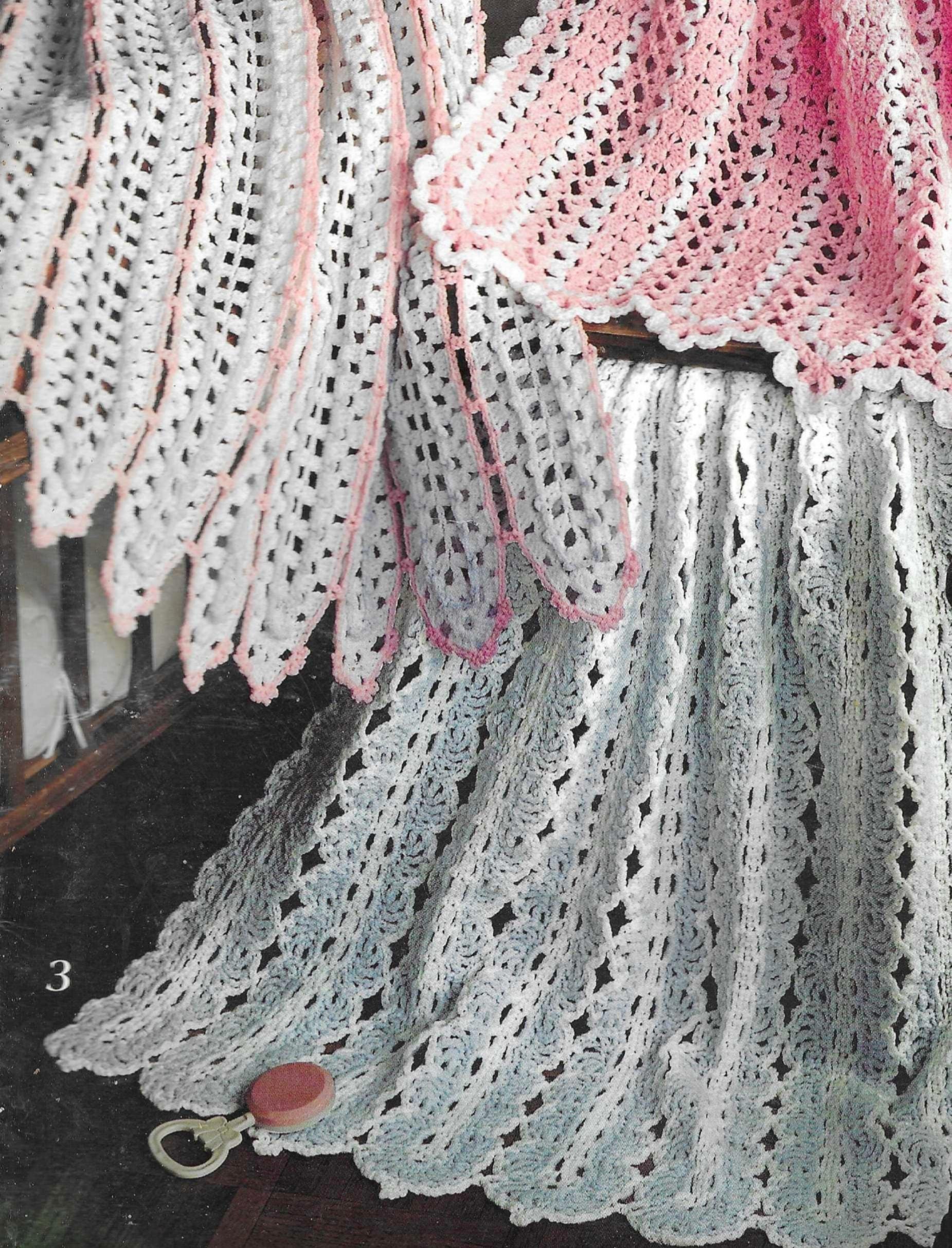 Mile-a-minute Baby Afghan Crochet Patterns PDF - Etsy