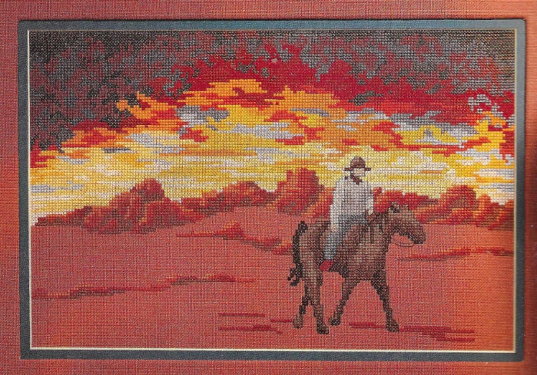 The Frontier Cross Stitch Pattern PDF - Etsy
