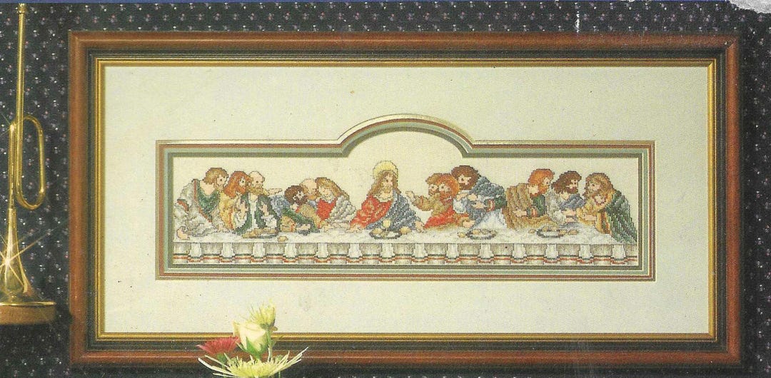 Last Supper Cross Stitch Pattern PDF S - Etsy