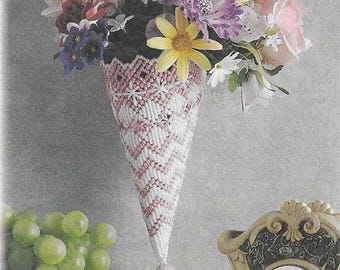 Hanging Cone Plastic Canvas PDF - Etsy