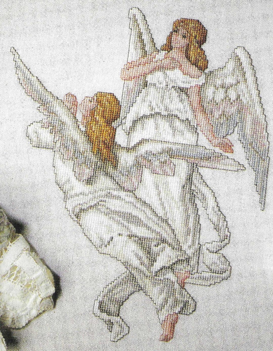 Angels on High Cross Stitch Pattern PDF - Etsy
