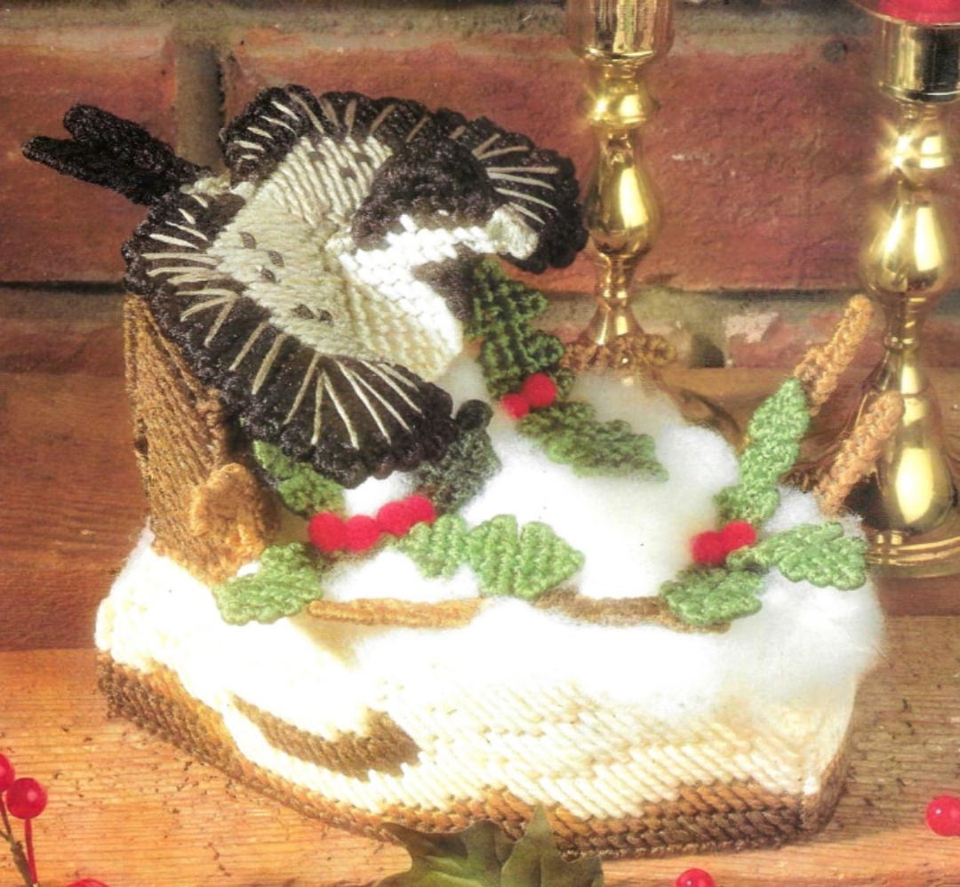 Chickadee Plastic Canvas Pattern PDF - Etsy