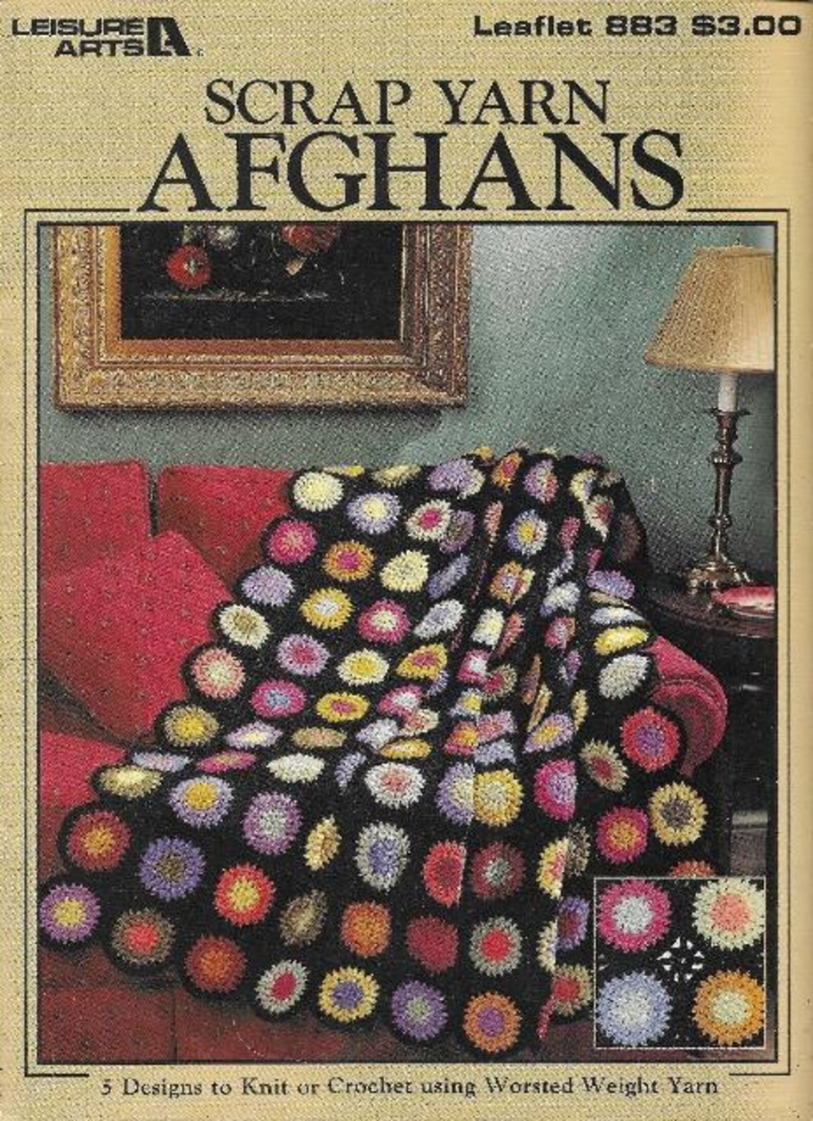 Scrap Yarn Afghans, Crochet PDF - Etsy