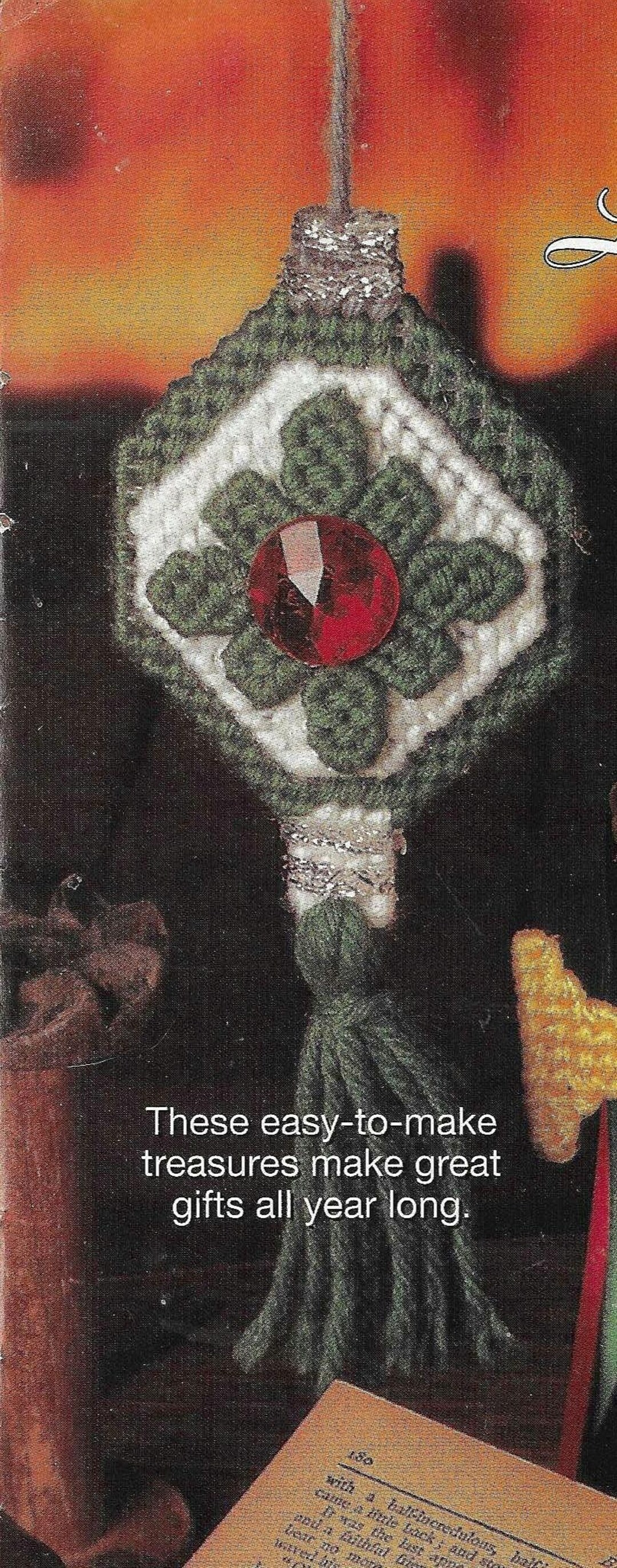 Gem Ornament Plastic Canvas Pattern PDF - Etsy