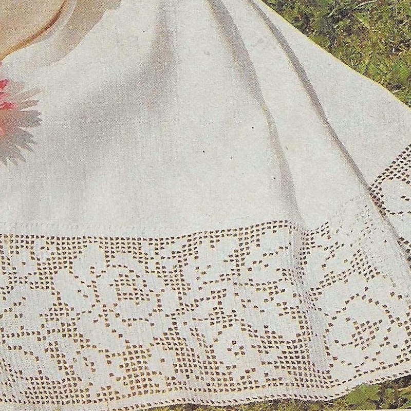 Filet Crochet Borders - Etsy Israel