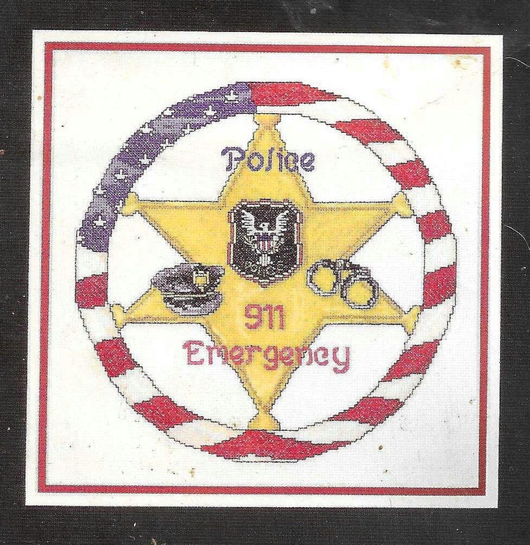 Police Cross Stitch Pattern PDF - Etsy