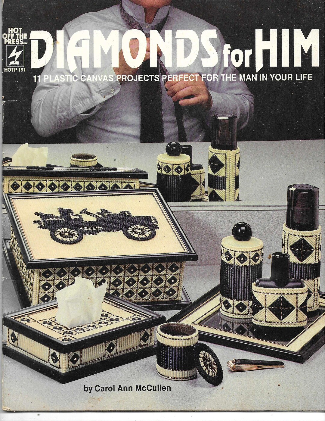 Diamonds for Him Plastic Canvas Pattern PDF - Etsy