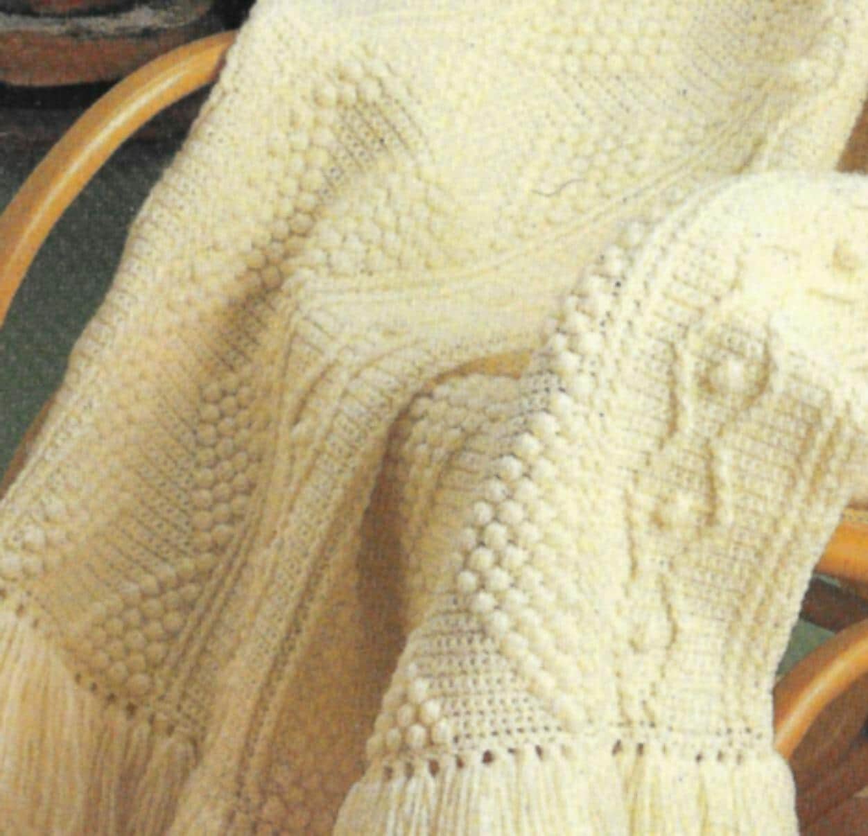 Fisherman Afghan Crochet Pattern PDF - Etsy