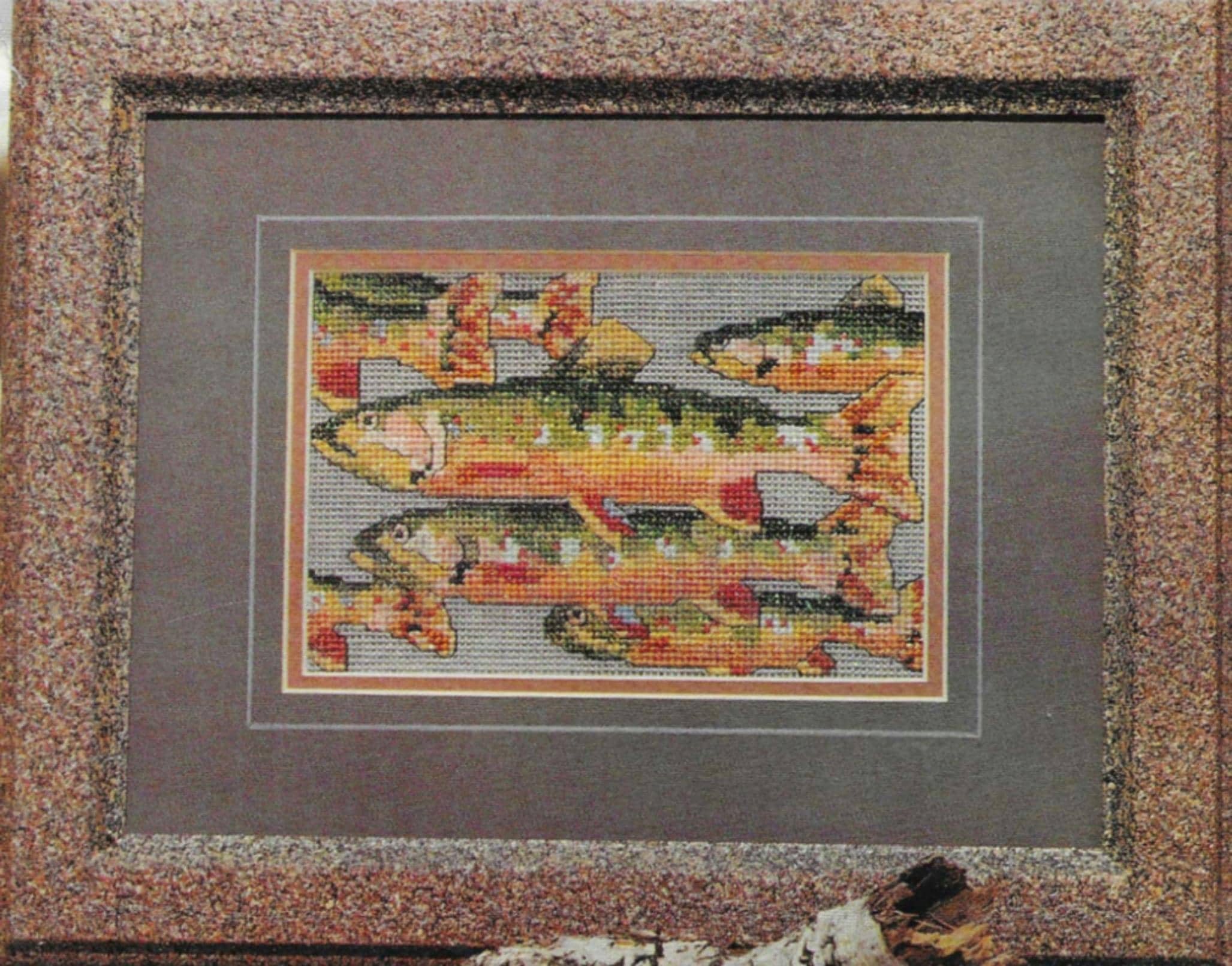 Rainbow Trout Cross Stitch Pattern, PDF - Etsy