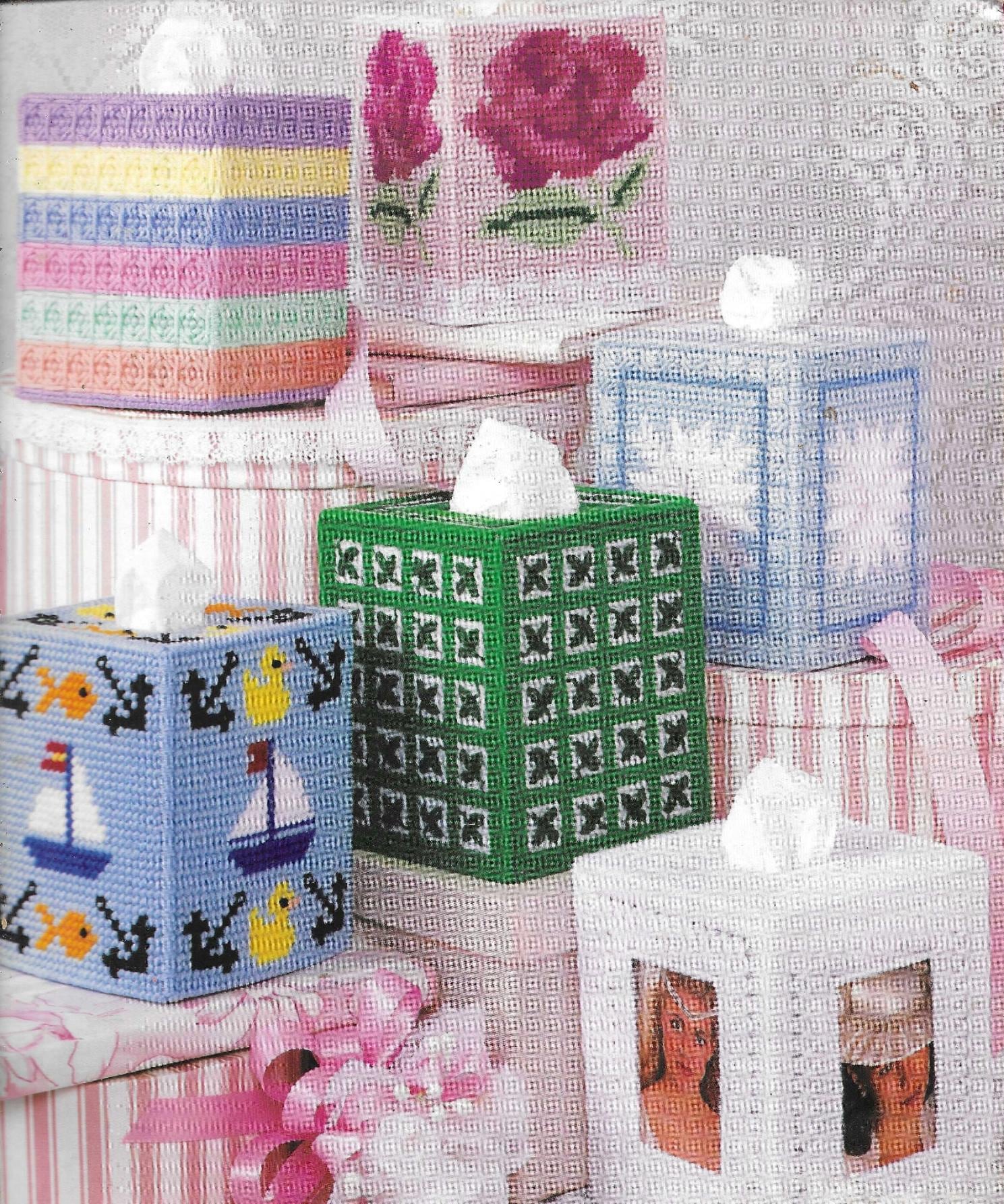 A Year of Tissue Box Covers Plastic Canvas Pattern PDF - Etsy