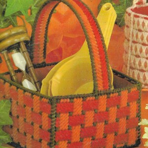 Ten Plastic Canvas Baskets Patterns PDF - Etsy