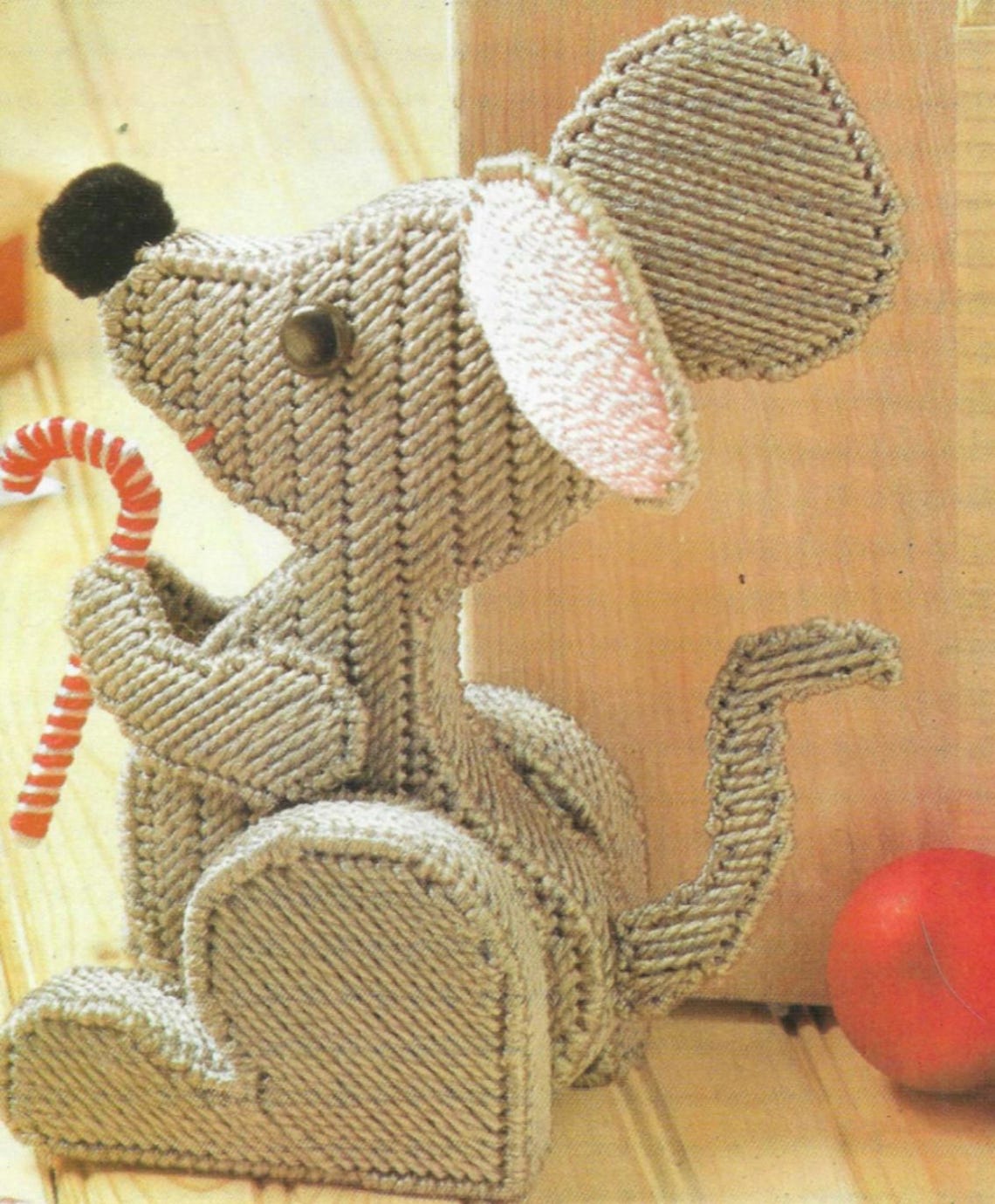 3d Mouse Plastic Canvas Pattern PDF - Etsy