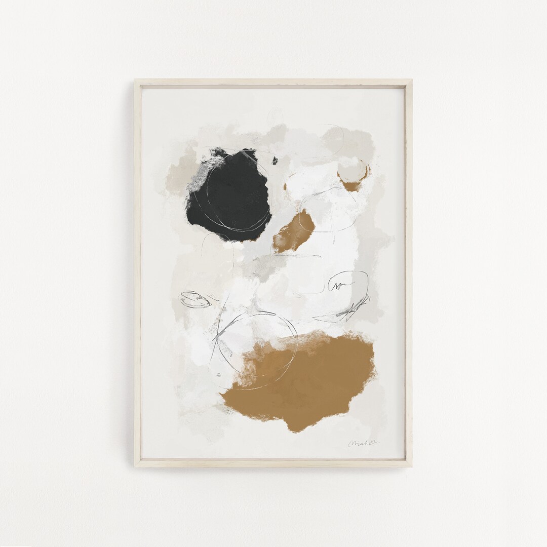 Abstract Painting Print Wall Art Sketch Abstract Wall Art - Etsy