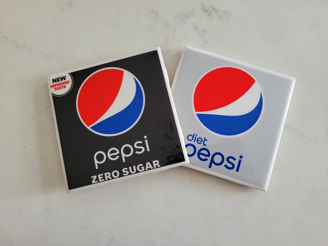 Upcycled Pepsi Label Coasters Using Actual Pepsi Labels One Set ...