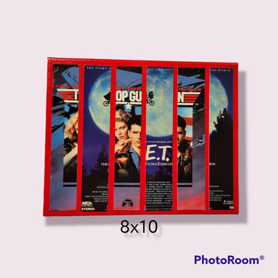 VHS Box 8x10 Wall Art Original Images Covers From the Boxes - Etsy