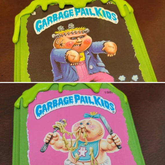 GPK Wall Plaques Made From GPK Book Pages Garbage Pail Kids | Etsy