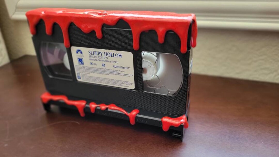 VHS Centerpieces Tabletop Decor-psycho, Elm Street 5 , Sleepy Hollow ...