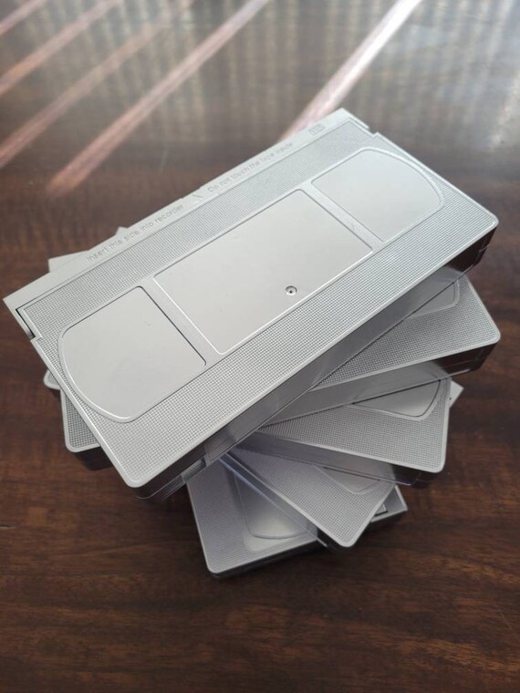 VHS Sculpture With Original Cassettes Sealed Together Felt - Etsy