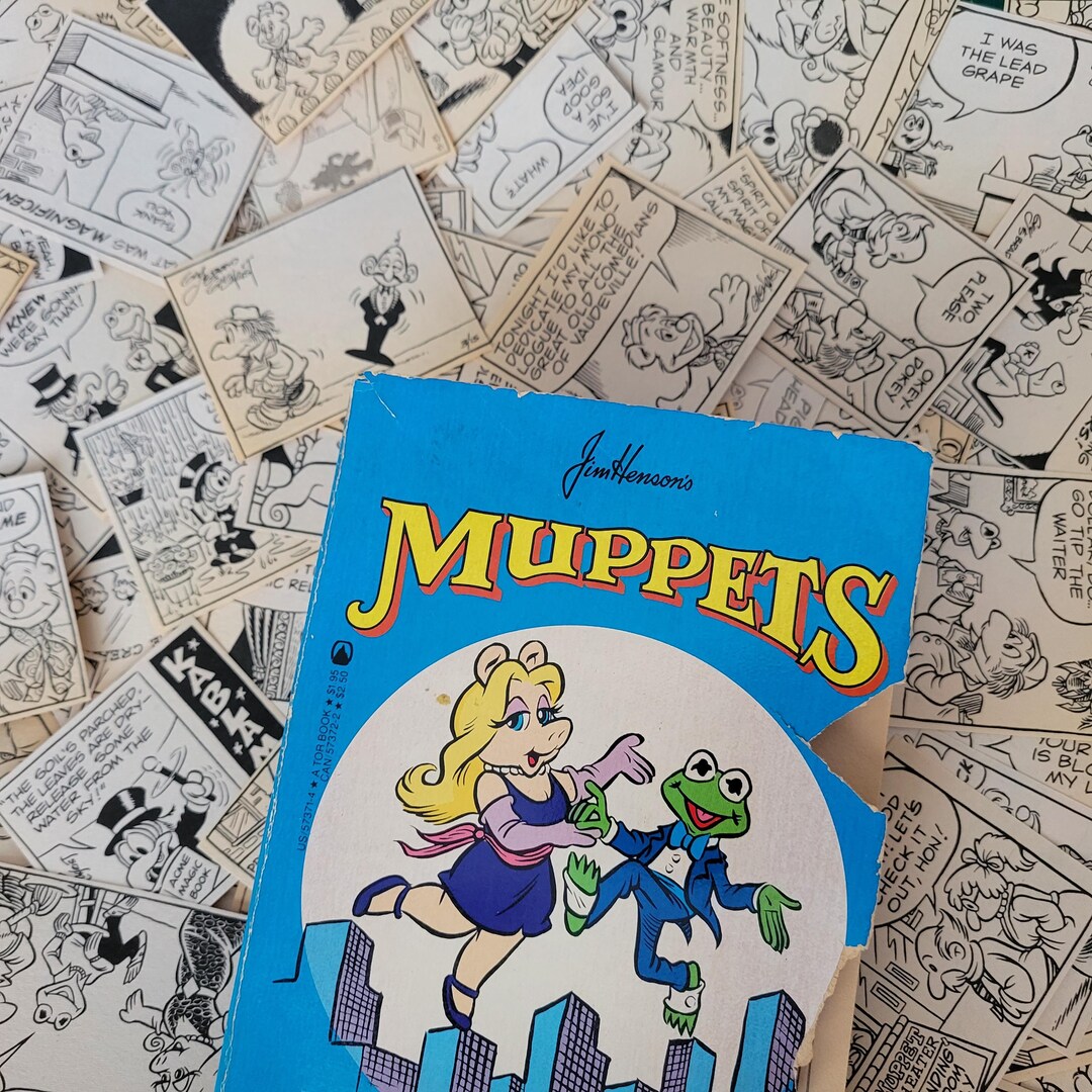 SCATTER - MUPPETS Book Scatter 75+ Images! **not Downloaded! Repurposed ...