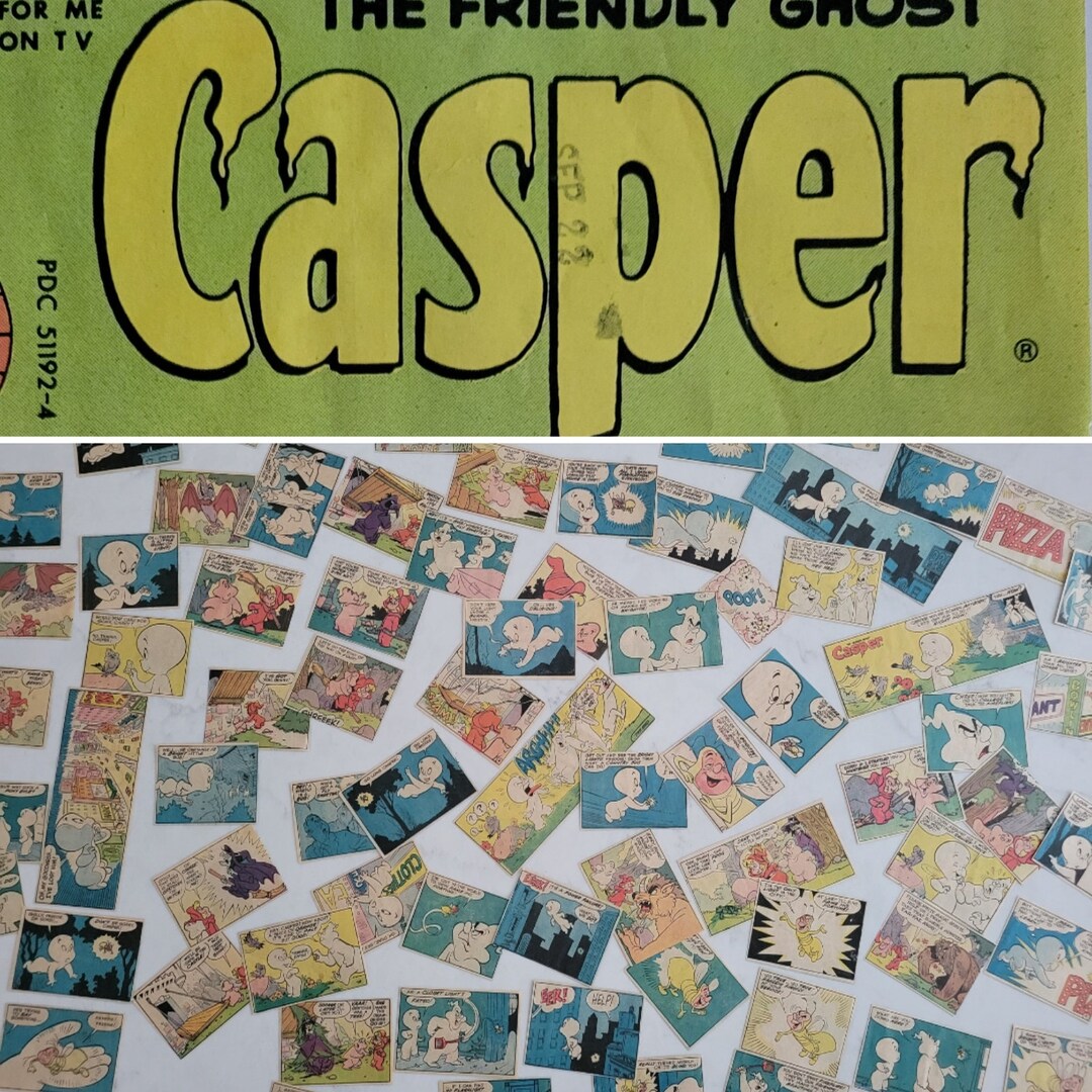 SCATTER - CASPER Comic Book Scatter/scrapbook/confetti! Birthday Party ...