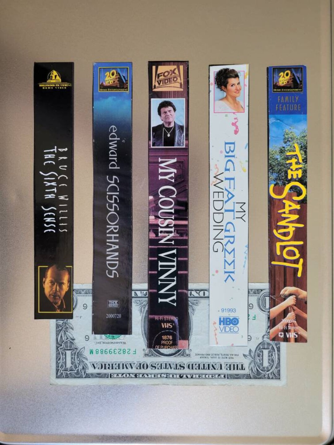Original VHS Box Magnets Set! Cut From the VHS Box Spines - Etsy
