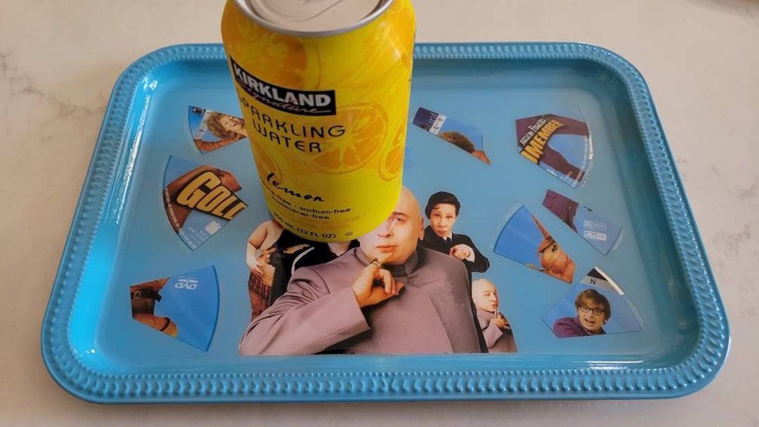 TRAY - DVD Tray for Phone/keys/remote Made Using Original Dvds! Resin ...