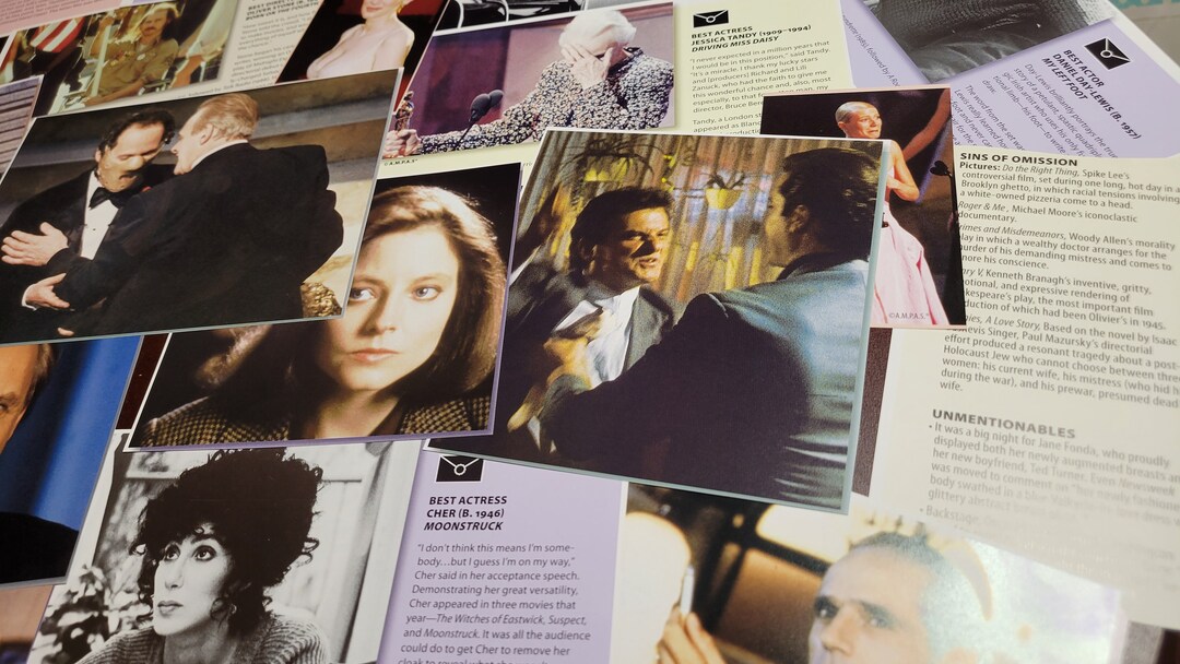 SCATTER Oscars 100 Random Pieces Cut From the Book, the Complete ...