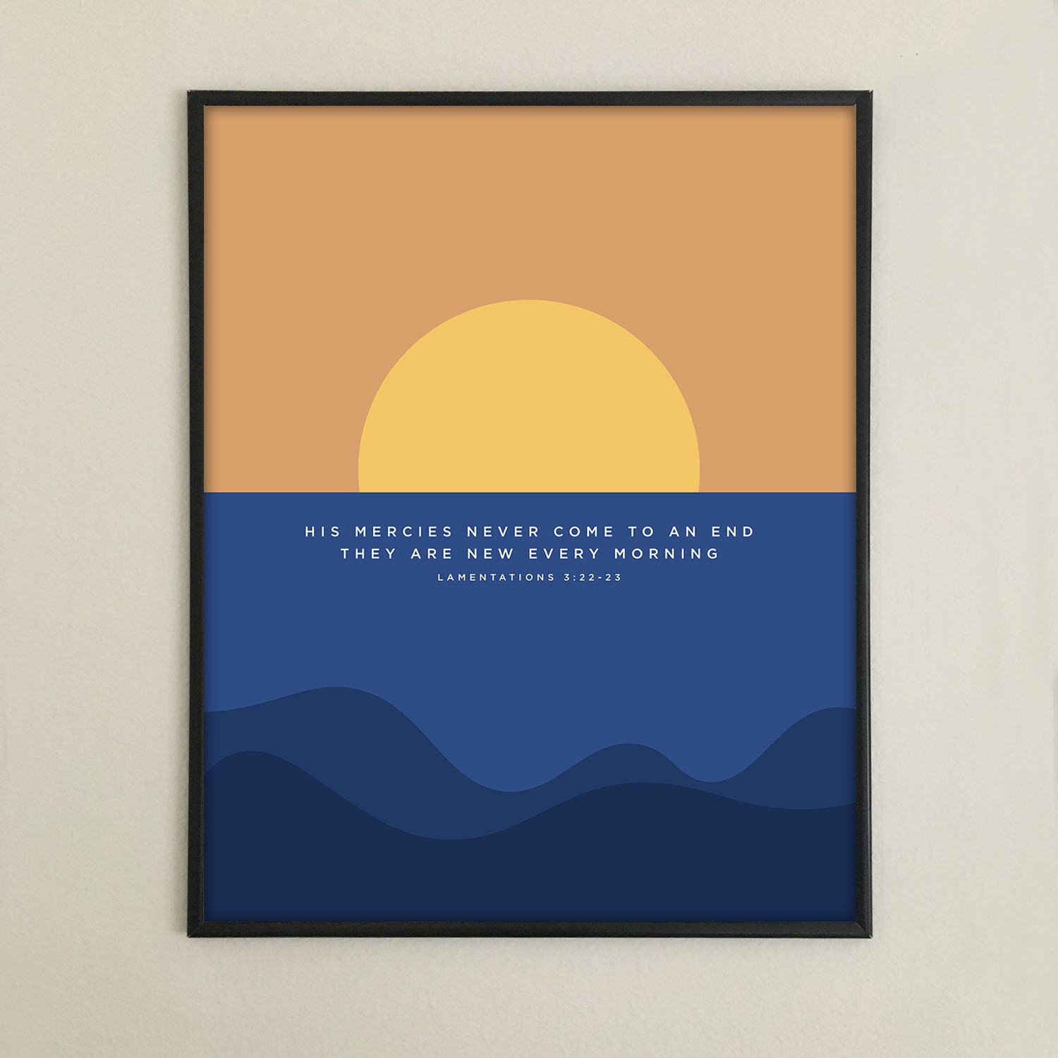 Bible Verse Abstract Minimal Art Simple Modern Decor Printable Wall Art ...