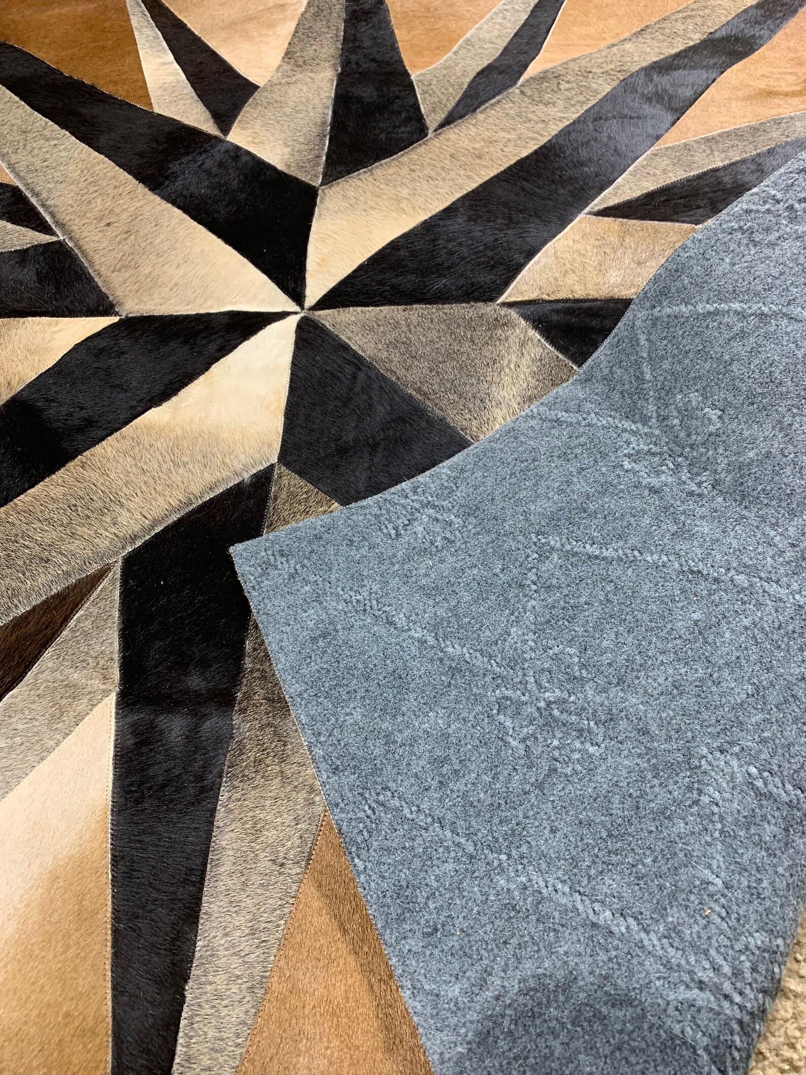 Custom Leather Rug, Handmade Floor Rugs, Home Decor Rugs, Classy ...