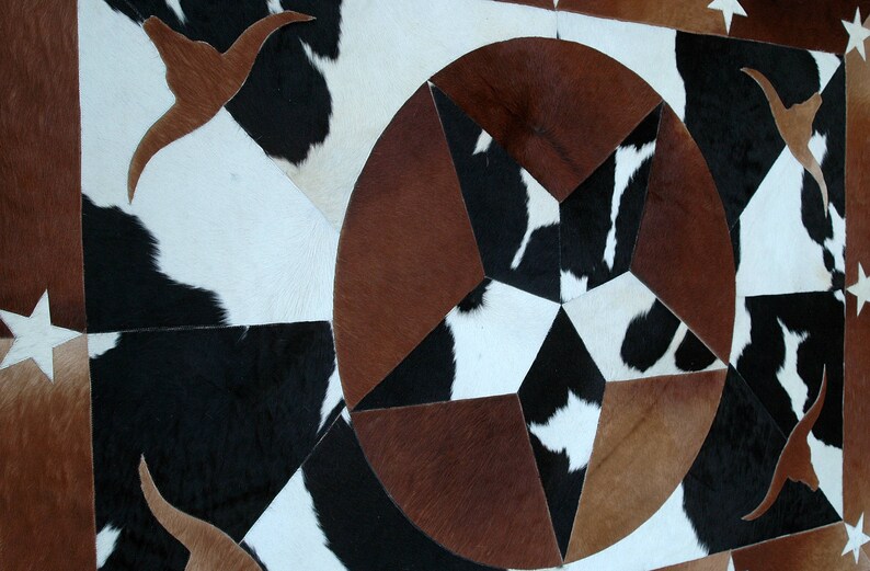 Custom Decor Rugs, Classy Leather Rug, Floor Leather Rugs, Handmade ...