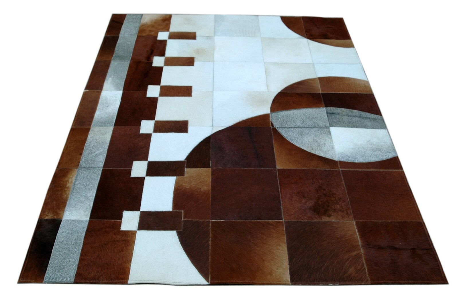 Custom Leather Rug, Home Decor Rugs, Floor Patchwork Rugs, Handmade ...