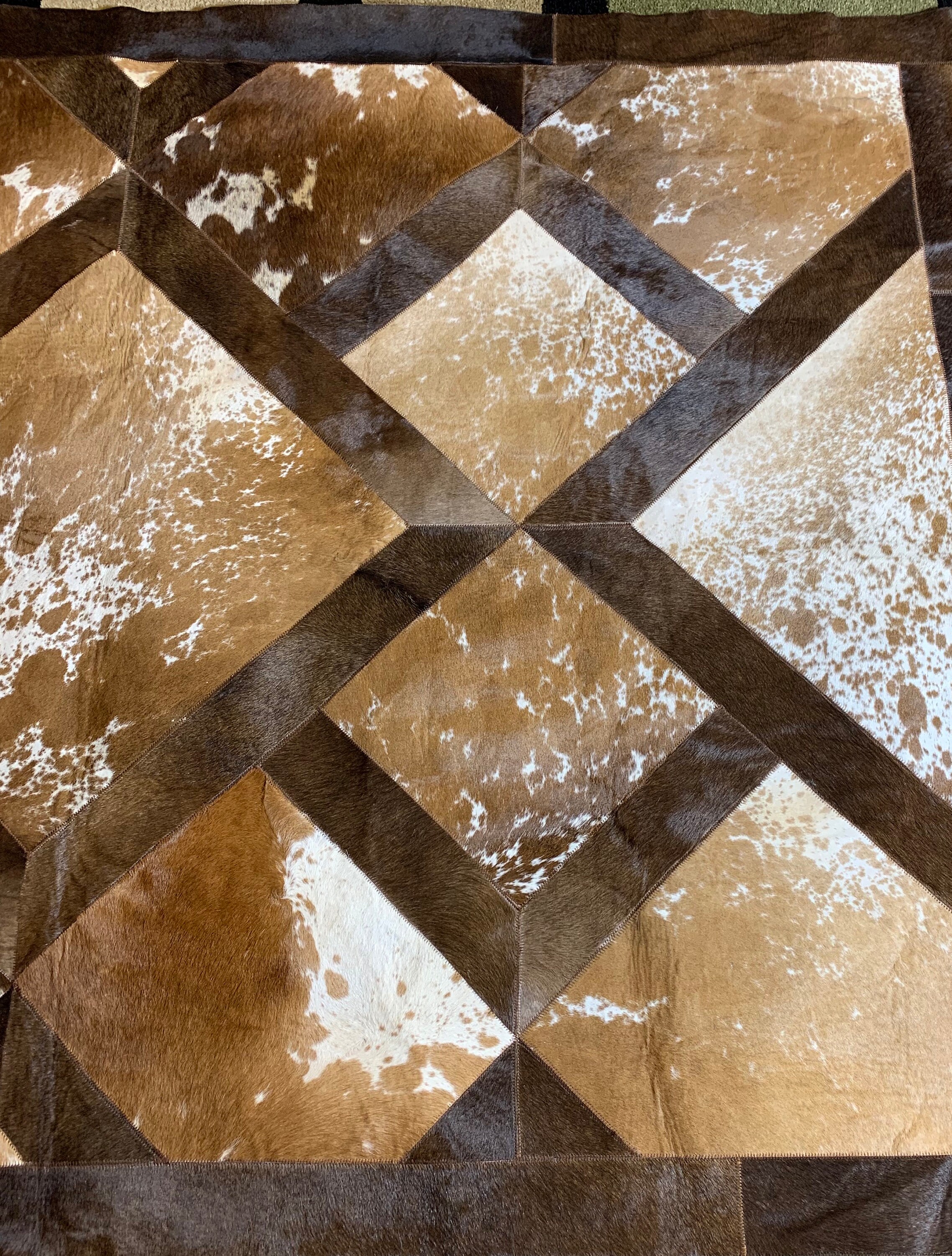 Hair on Cowhide Rugs, Classy Leather Rug, Floor Rugs for Home, Floor ...