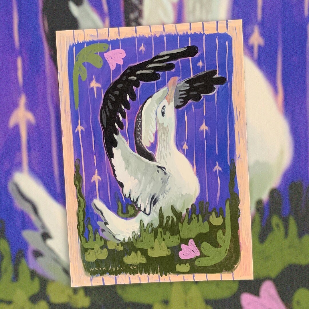 Albatross Print Bird Art - Etsy