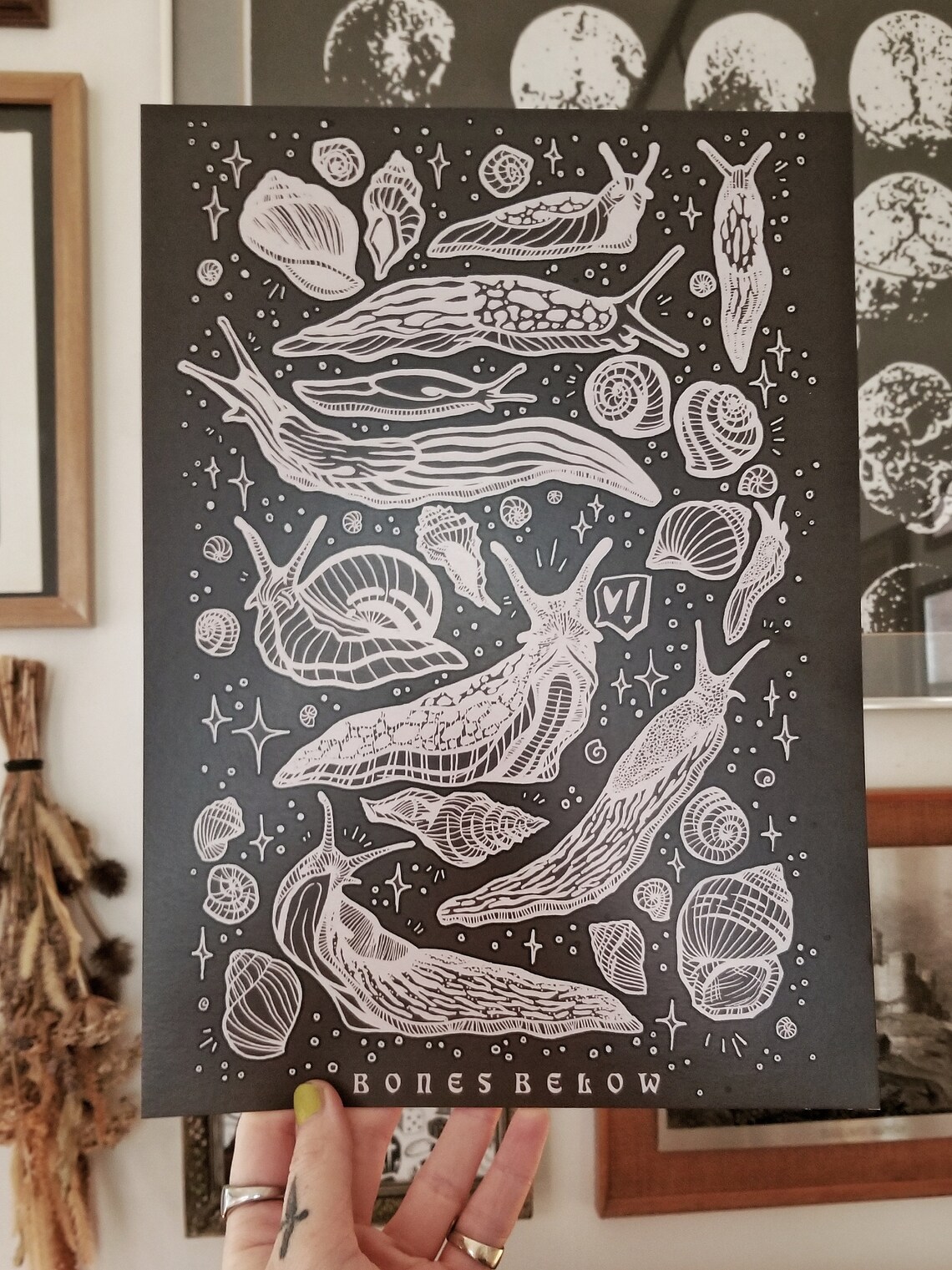 Slugs & Snails Digital Print - Etsy