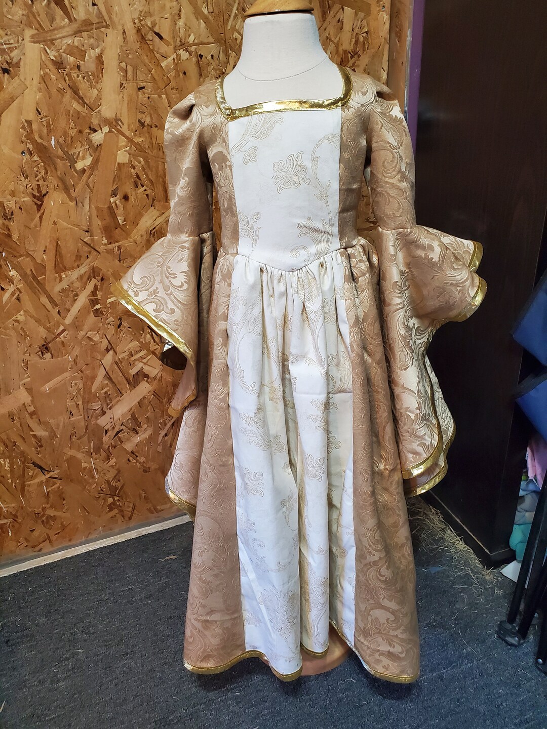 Girls Renaissance/ Medieval Princess Dress Size 3-4 - Etsy
