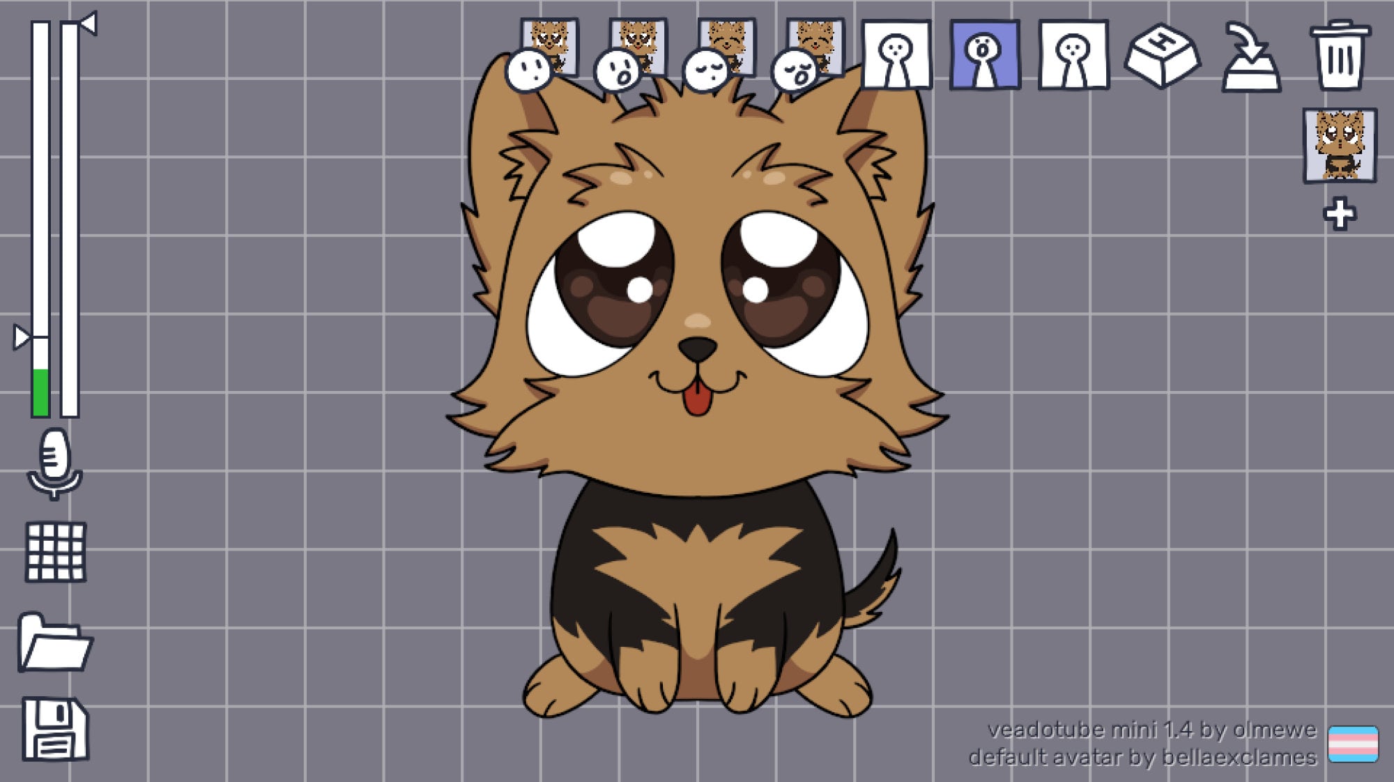 Yorkie Pngtuber Veadotube Mini and Discord Streamkit Avatar - Etsy