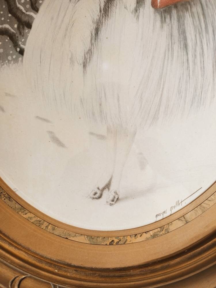 Gravure Signée Georges Grellet Illustration Art Déco Sous - Etsy