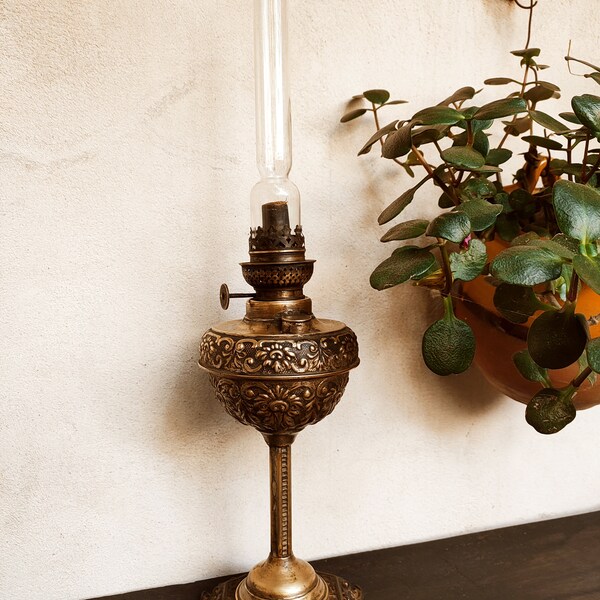 Oil Lamp With Handle - Etsy