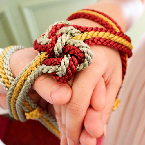 Handfasting Cord Bespoke Triple Celtic Love-knot Handfasting - Etsy