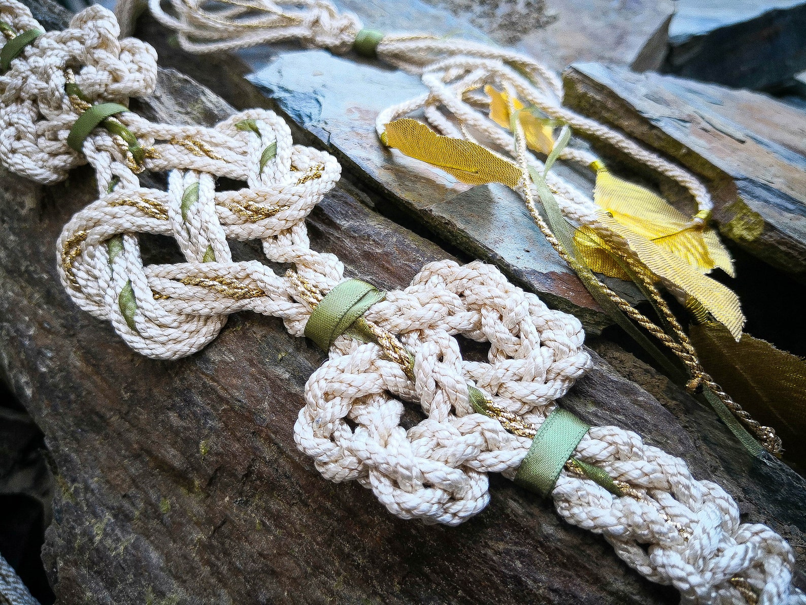 Handfasting Cord Bespoke Triple Celtic Love-knot Handfasting - Etsy