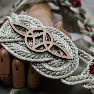 Handfasting Cord Celtic 'nine Knots' Design Serch Bythol Custom ...