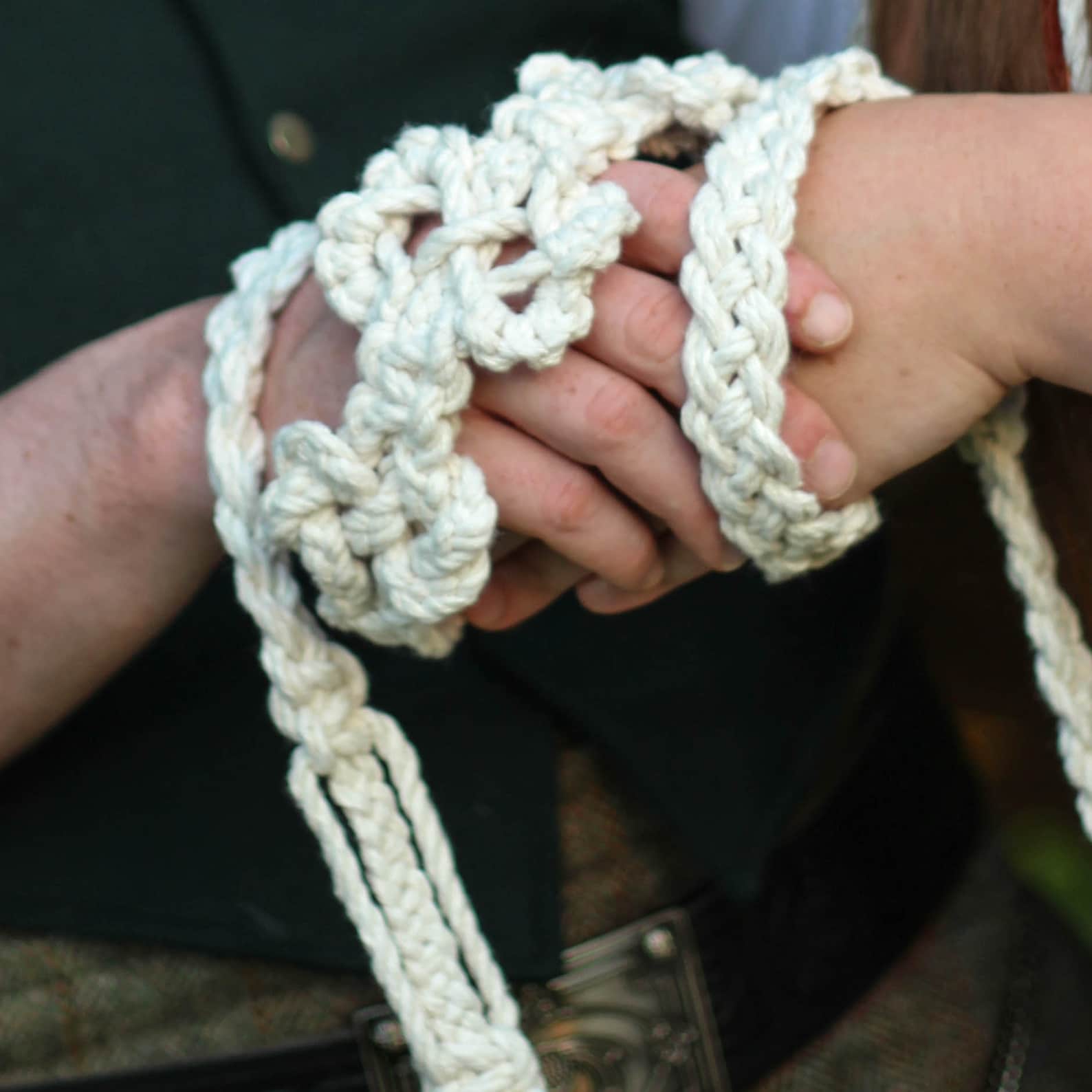 Handfasting Cord Natural Triple Celtic Love Knot Handfasting - Etsy UK