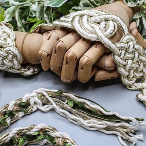 Handfasting Cord Celtic 'nine Knots' Deluxe Design Metallic Gold Custom ...