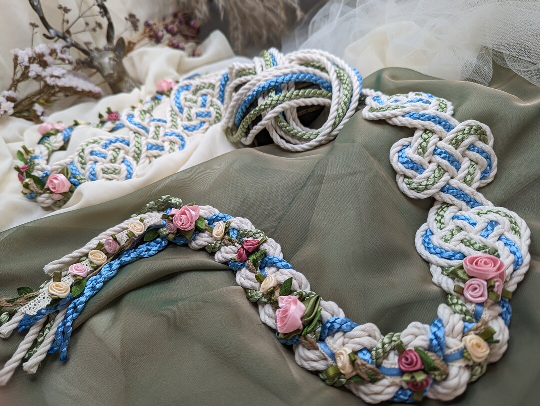Handfasting Cord - Infinity Tie - Seven Knot Wild Rose Customise Your ...