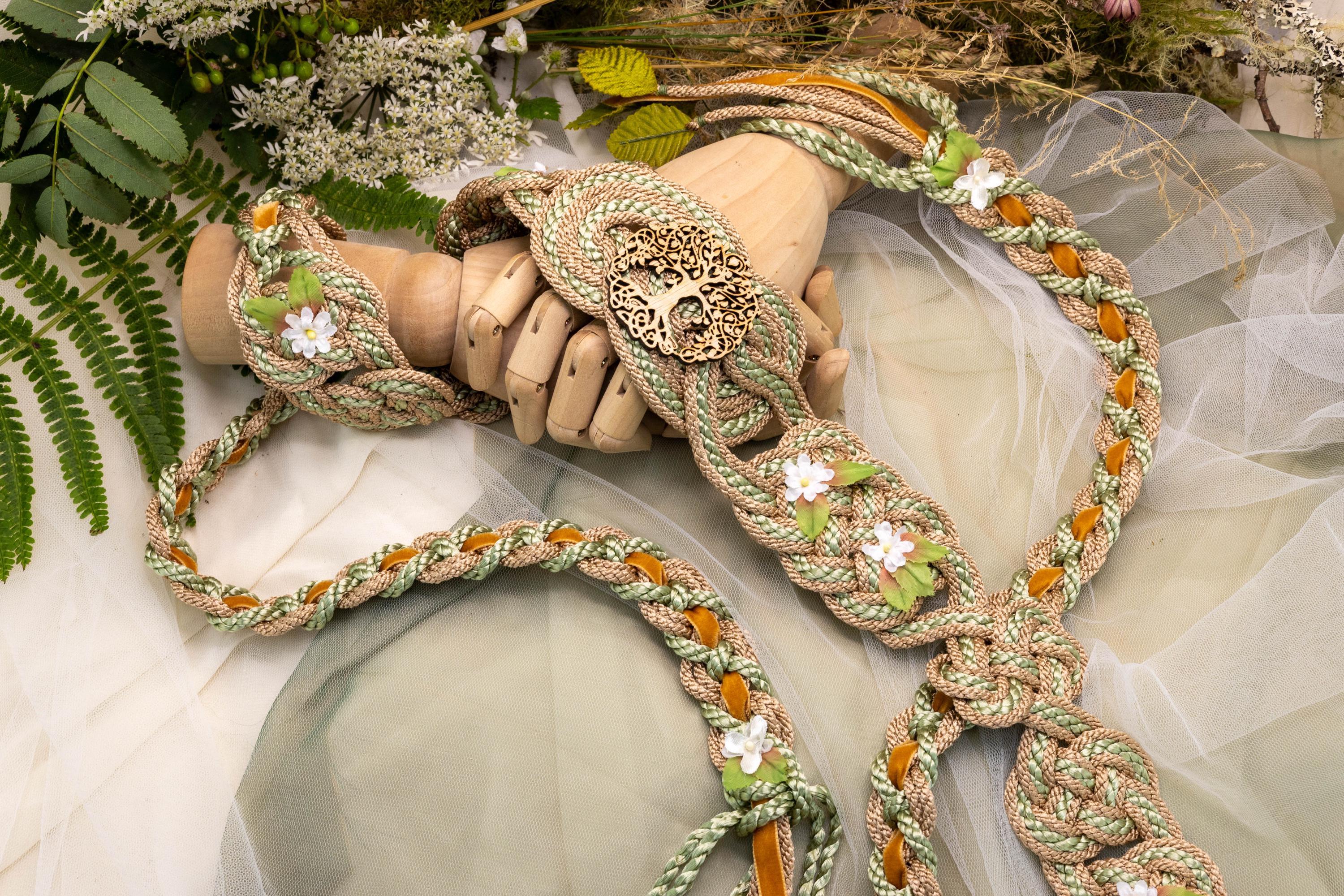 Handfasting Cord- Tree of Life 'nine Knots' Design - Custom Infinity ...