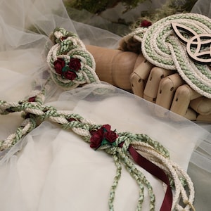 Handfasting Cord - Celtic 'nine Knots' Design - Serch Bythol - Custom ...