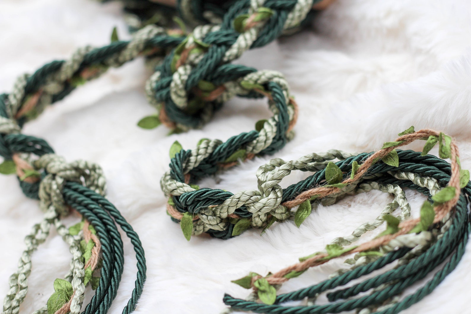 Handfasting Cord Celtic 'nine Knots' Design Green - Etsy