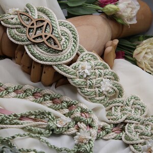 Handfasting Cord - Celtic 'nine Knots' Design - Serch Bythol - Custom ...