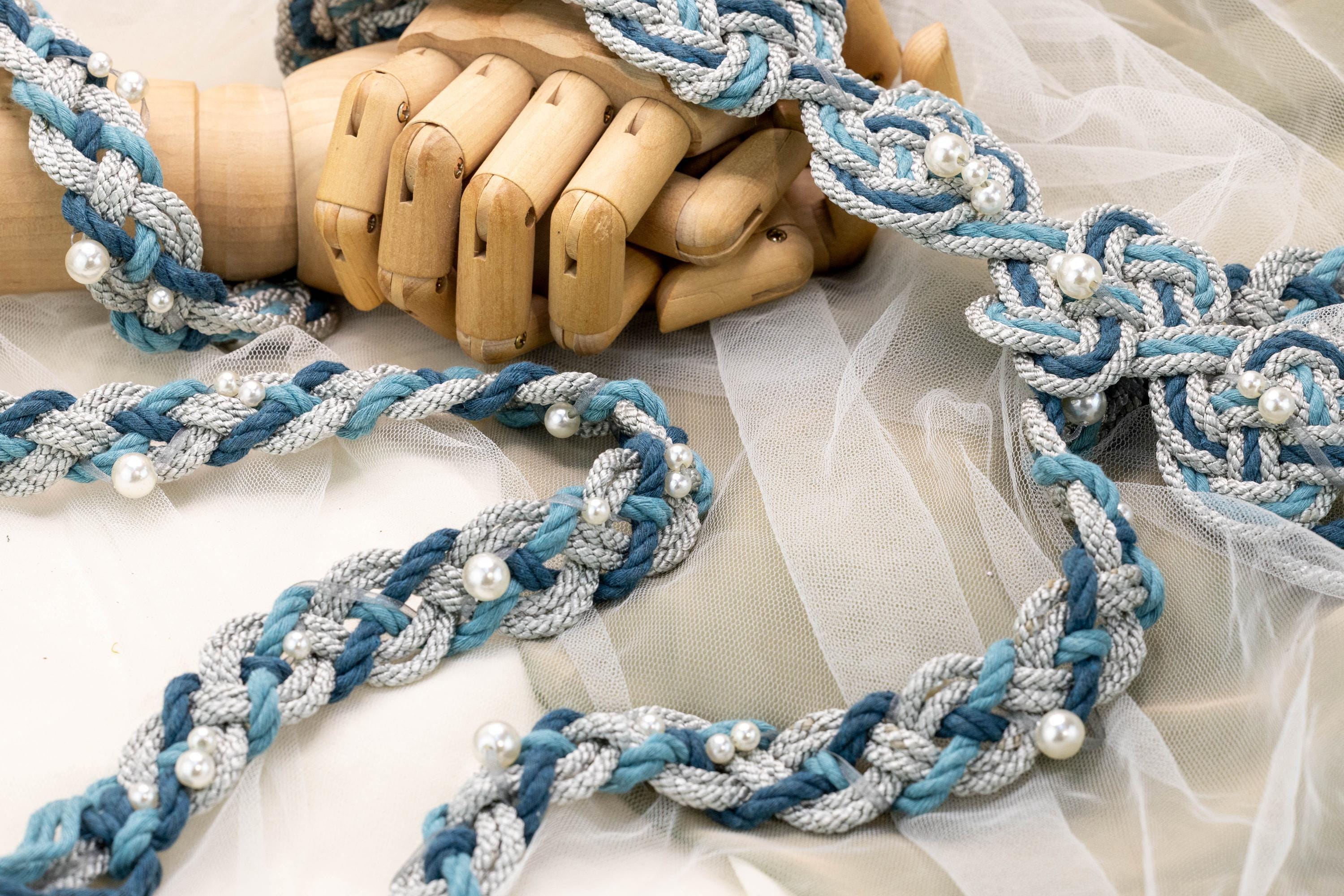 Handfasting Cord - *elements* 'water' - Customisable Heart Love Knot ...
